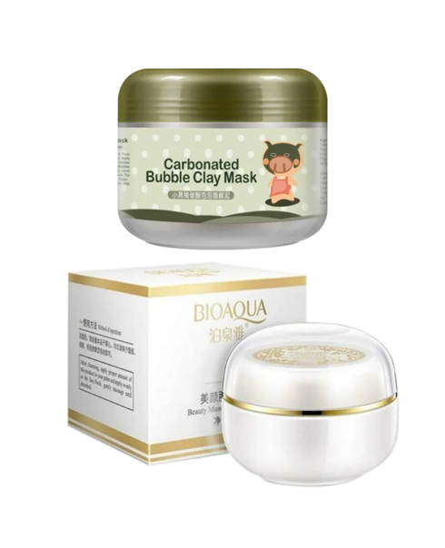 Крем Whitening Cream + Маска Carbonated Bubble Clay Mask | AZI