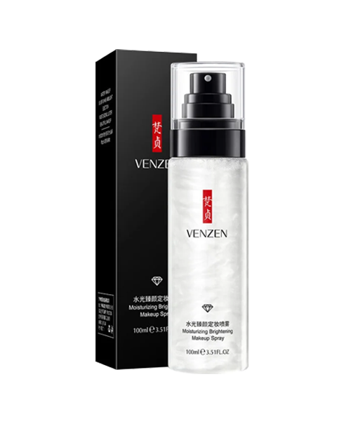 Спрей-фіксатор для макіяжу Venzen (Veze) Moisturizing Brightening ...