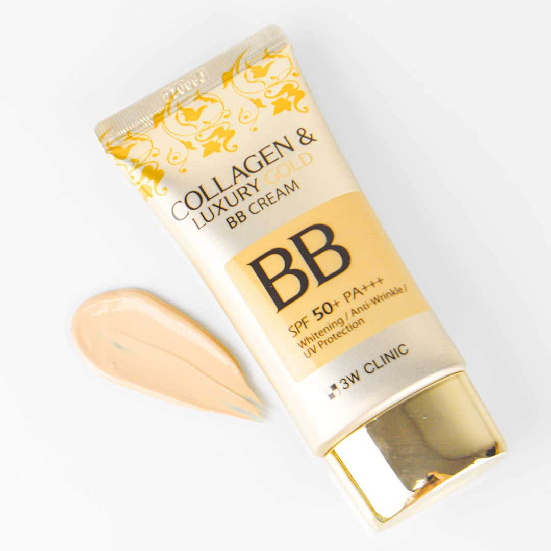 ⊰ ВВ крем з колагеном та золотом 3W CLINIC Collagen & Luxury Gold BB ...