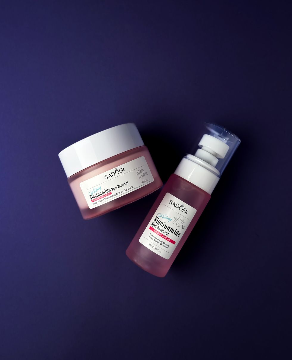 Крем для рівного тону шкіри з ніацинамідом 10% арбутином та транексамовою кислотою Sadoer ...