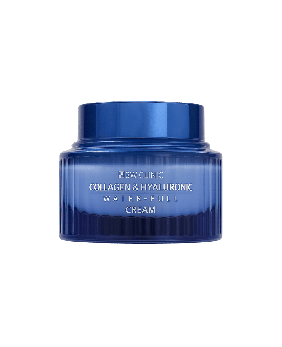 Крем для обличчя з колагеном та гіалуроновою кислотою 3W Clinic ...